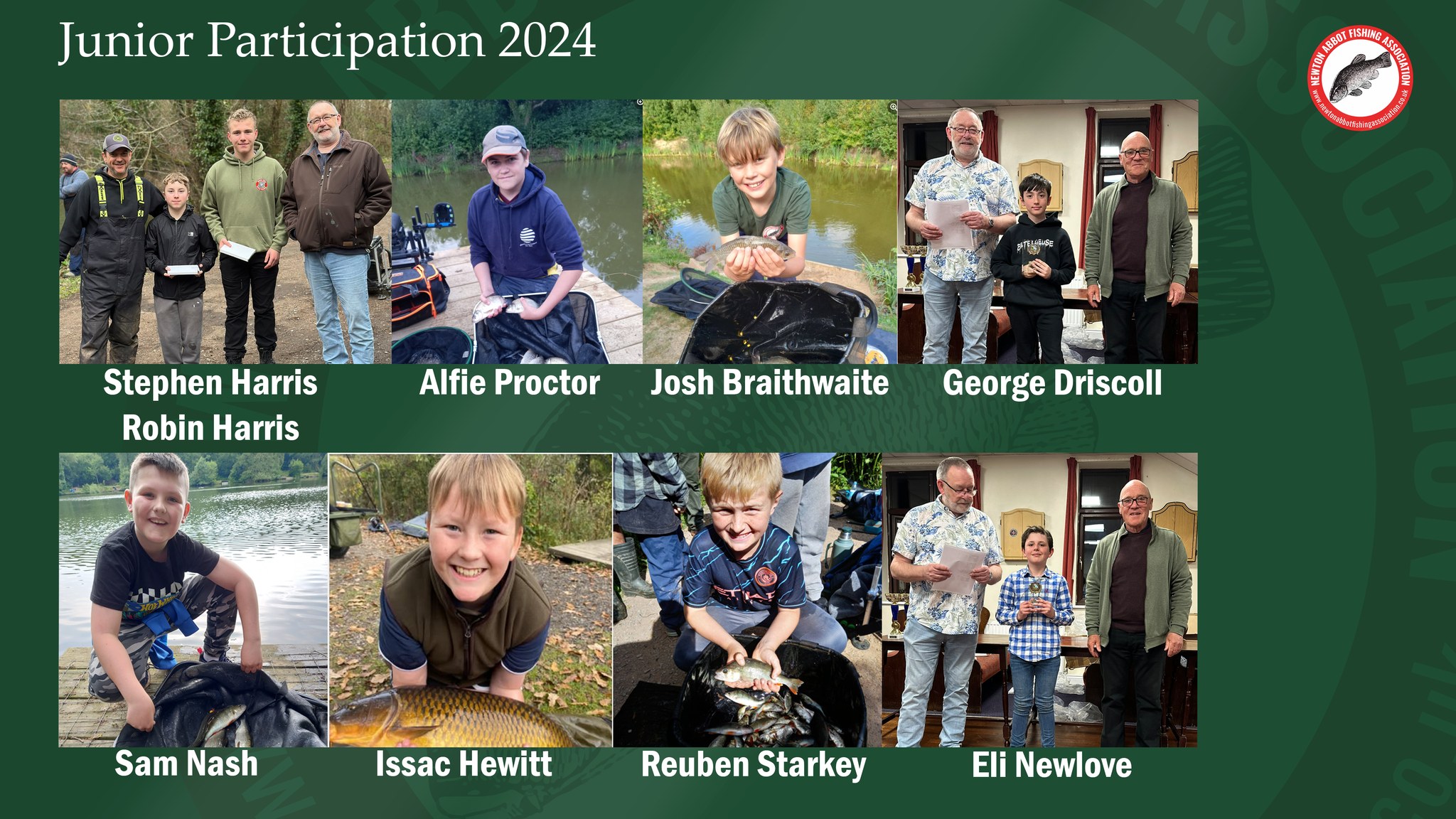 JUNIOR PRESENTATION EVENING - Newton Abbot Fishing Association